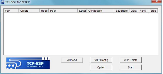 仮想COMポート/TCP-VSP設定